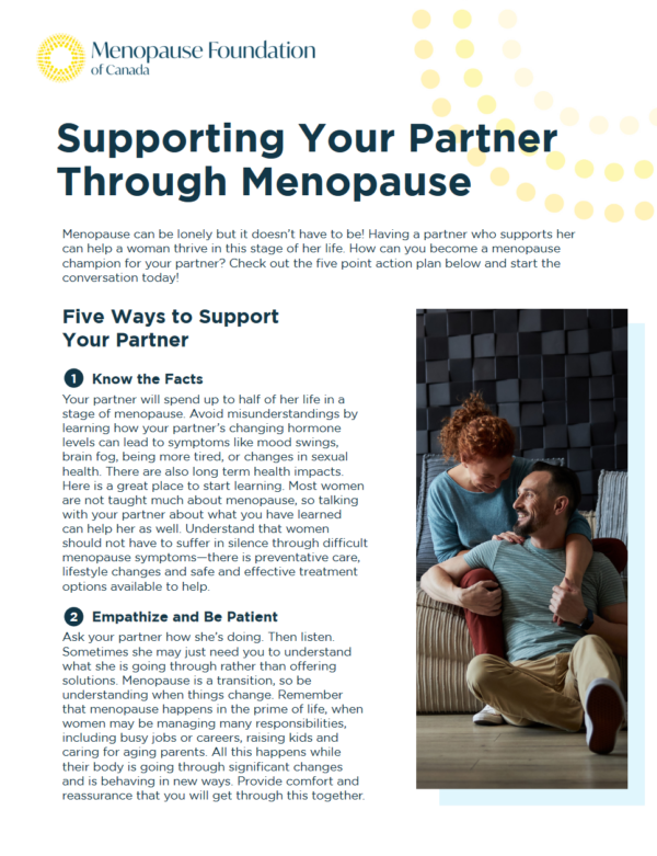 Supporting Your Partner Through Menopause - The Menopause Foundation of ...